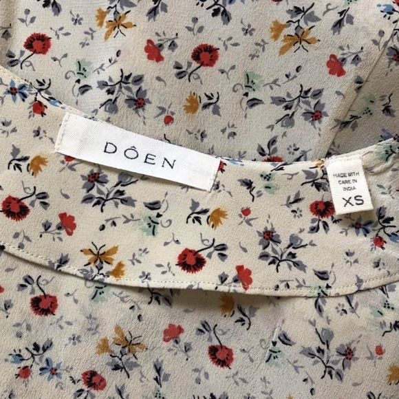 Doen | Dresses | Doen Ceres Dress In Papillon Floral Xs Nwot | Poshmark